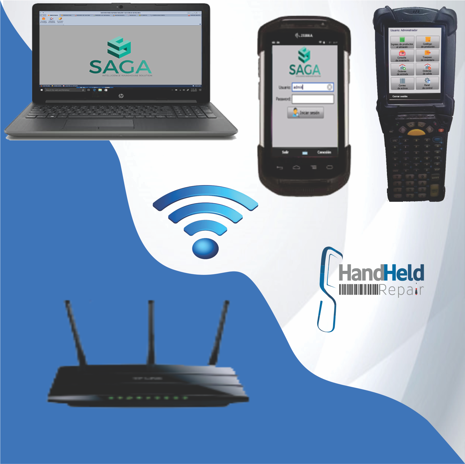 HANDHELD PARA INVENTARIOS | TERMINALES